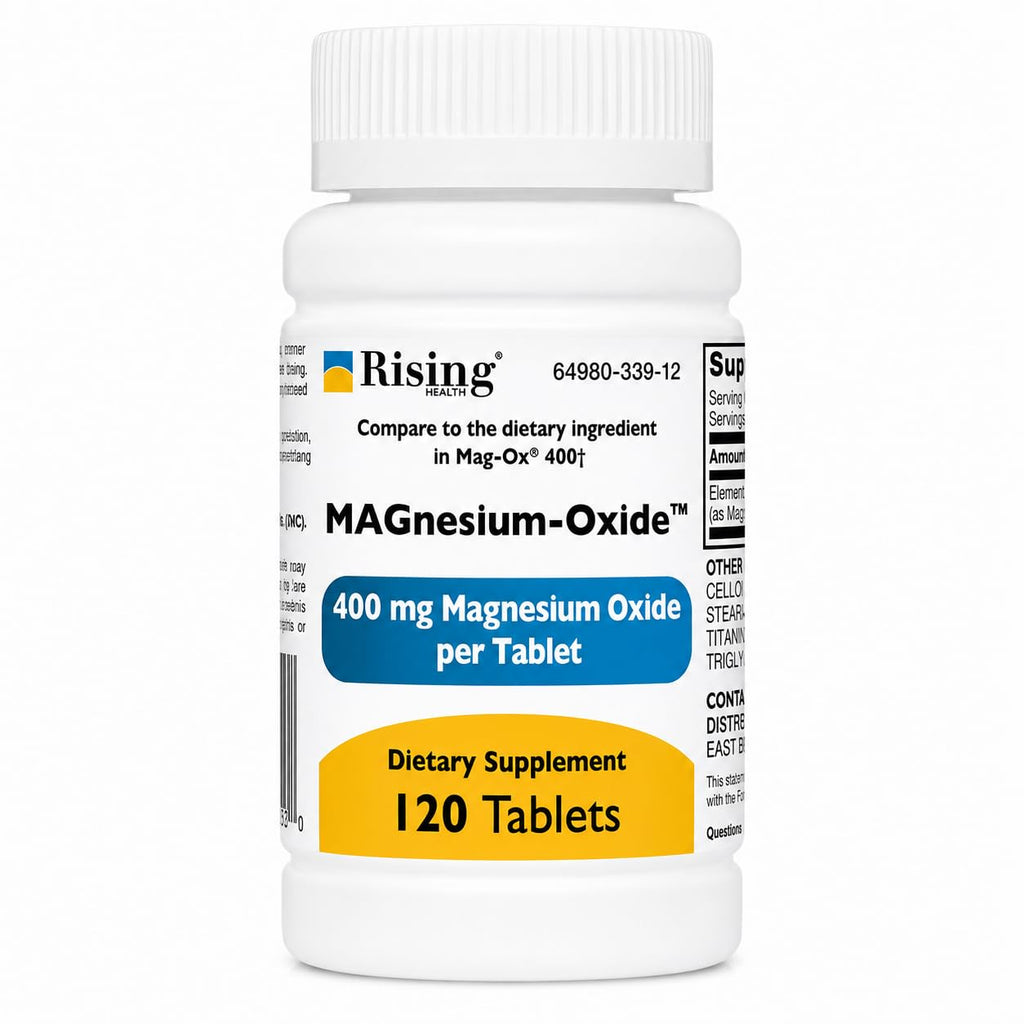Rising Health magnesium oxide supplement