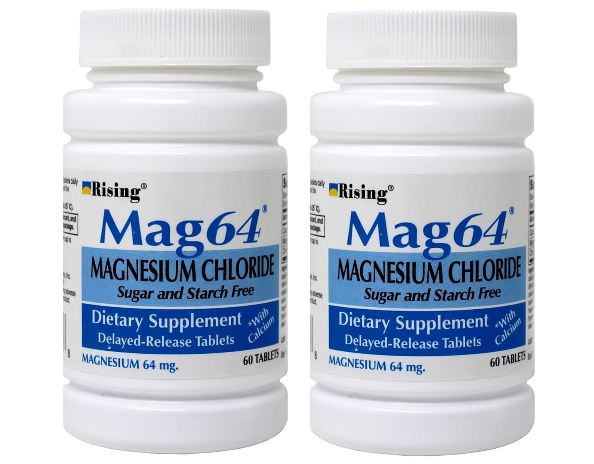 Rising Mag64 magnesium chloride tablets