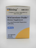 Rising magnesium oxide 400 mg tablets