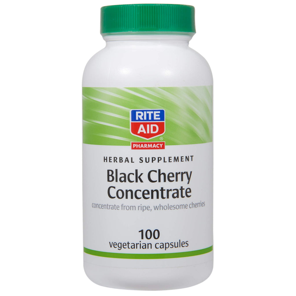 Rite Aid black cherry capsules benefits