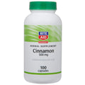 Rite Aid cinnamon capsules for health