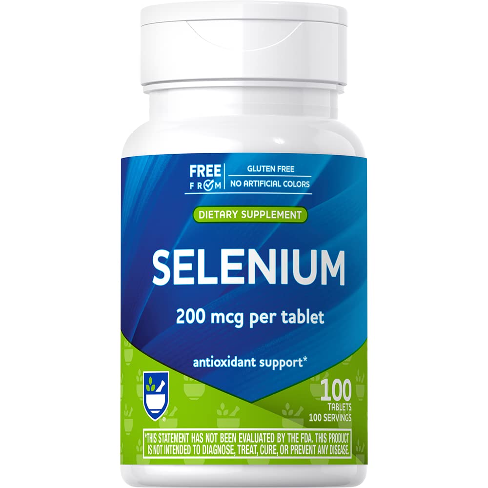 Rite Aid Selenium 200 mcg tablets