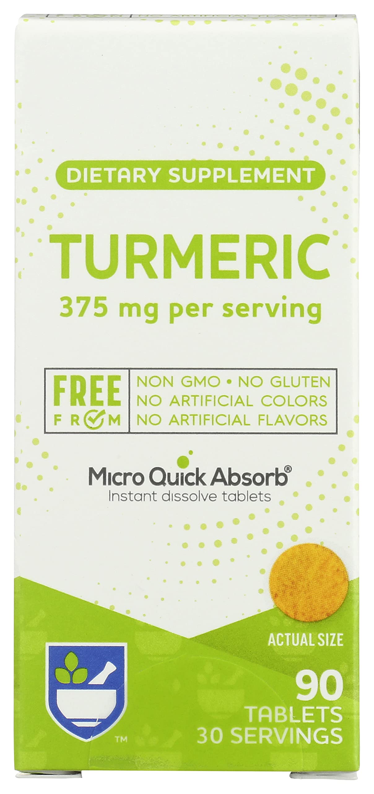 Rite Aid turmeric quick absorb tablets
