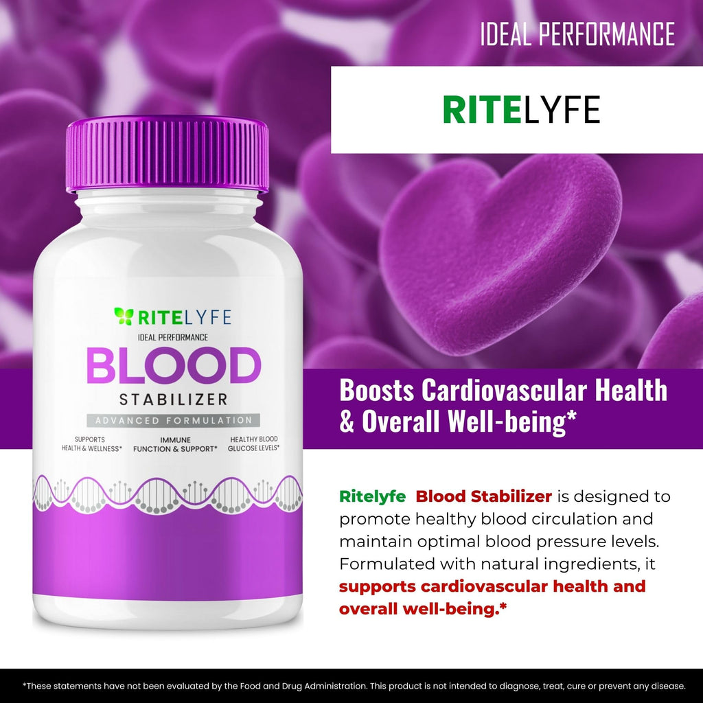 Ritelyfe blood stabilizer for vitality
