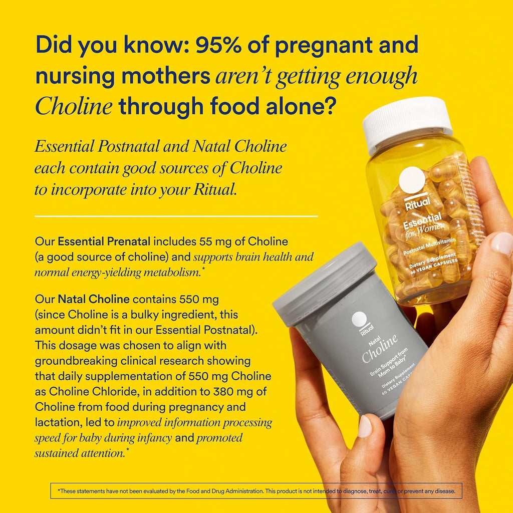 Ritual capsules for postnatal wellness