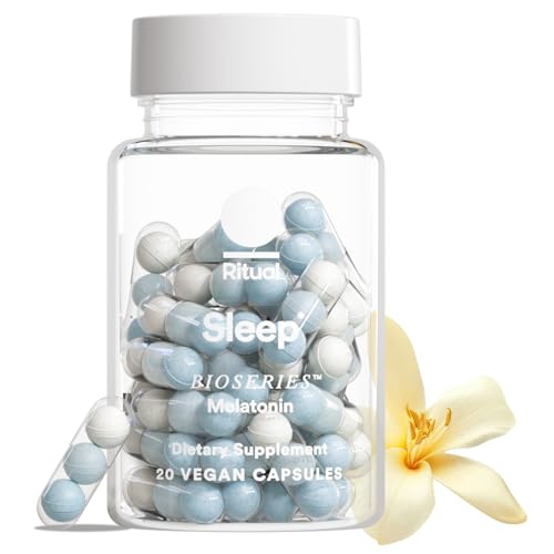 Ritual melatonin capsules for sleep