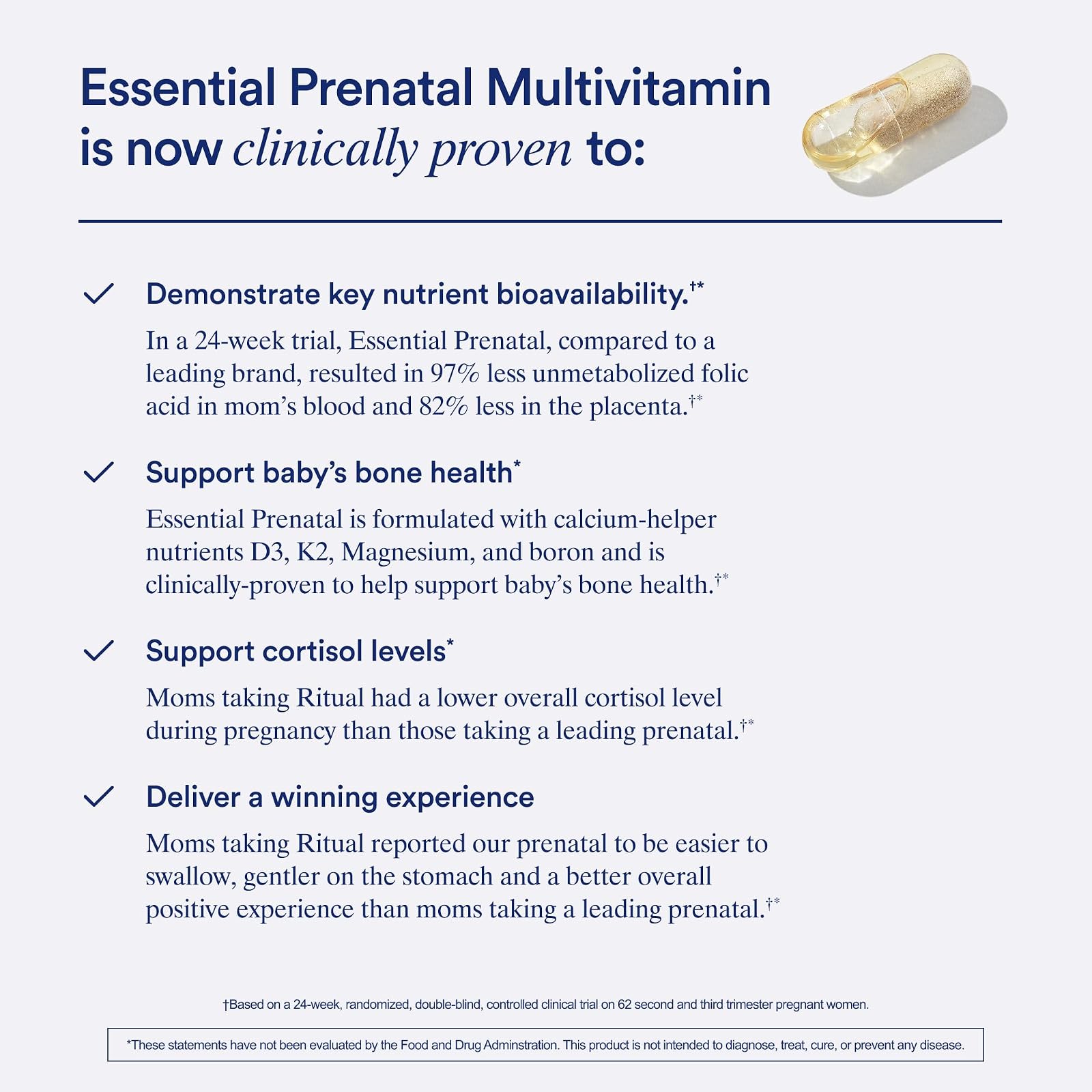 Ritual women's prenatal vitamin benefits