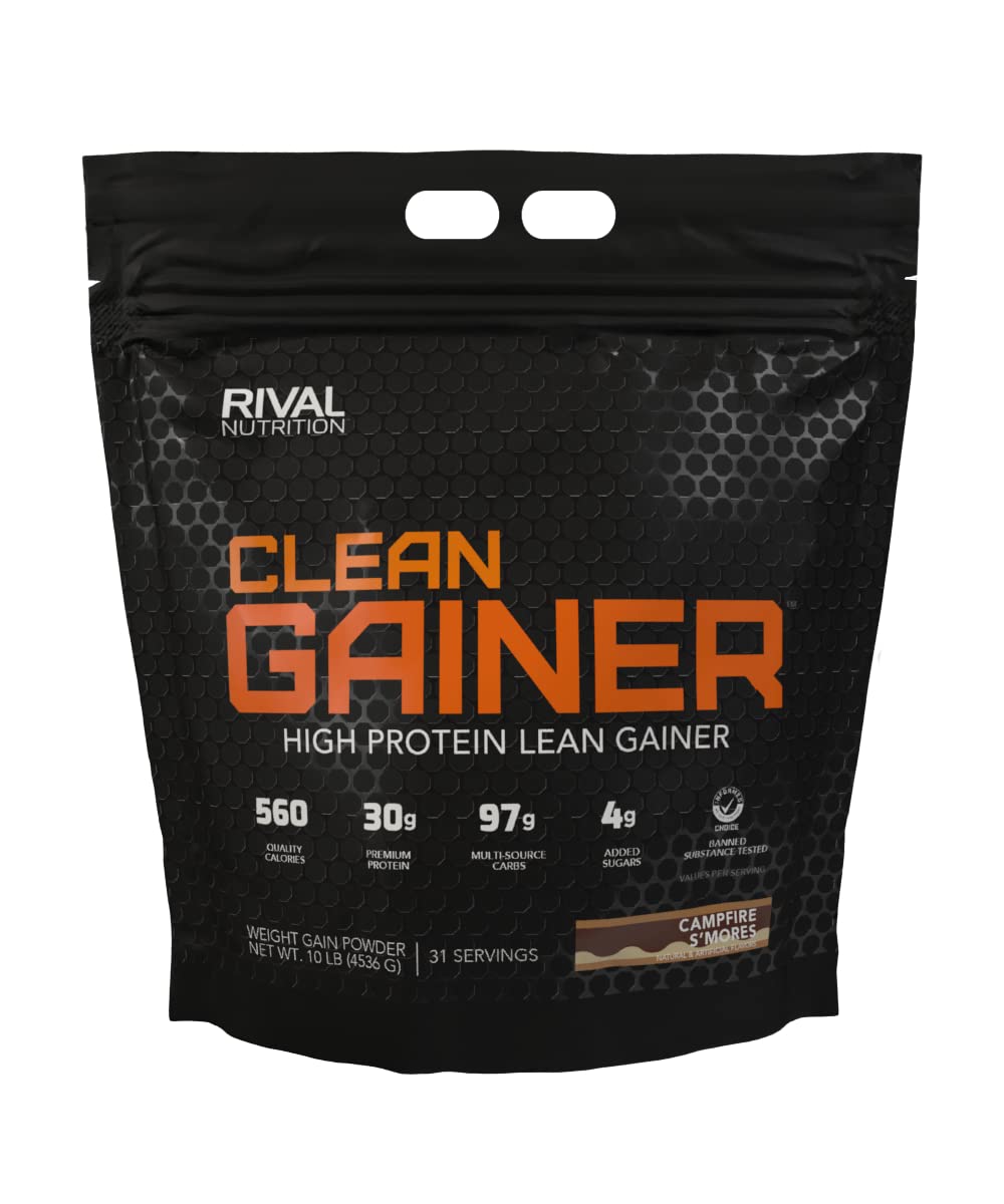 Rival Nutrition Clean Gainer protein powder