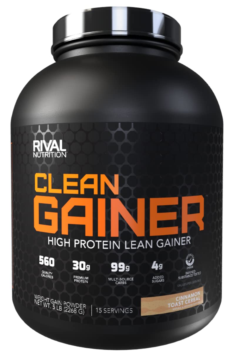 Rival Nutrition Clean Gainer Protein Powder