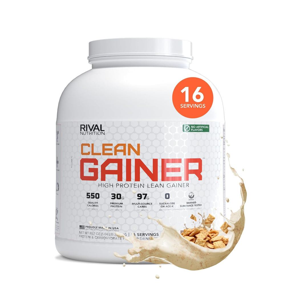 RIVAL Nutrition weight gainers cinnamon flavour