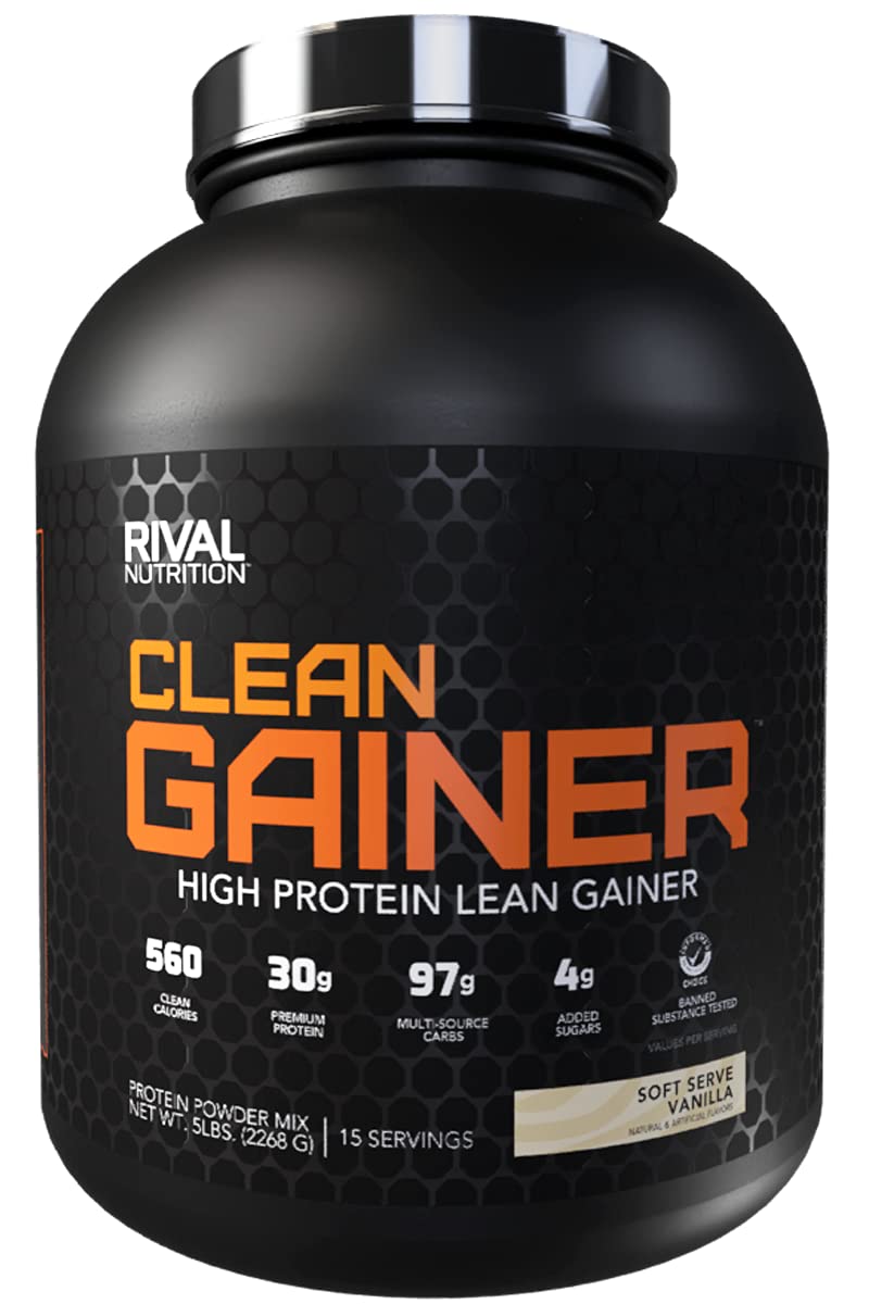 Rival Nutrition whey protein gainer