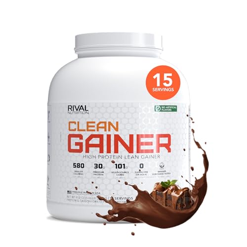 Rivalus Clean Gainer protein powder