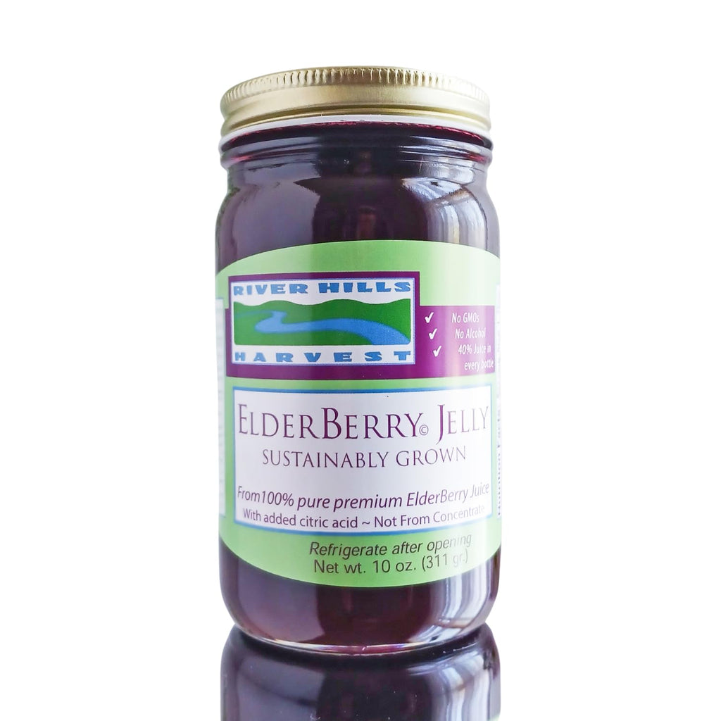 River Hills Harvest elderberry jelly spread
