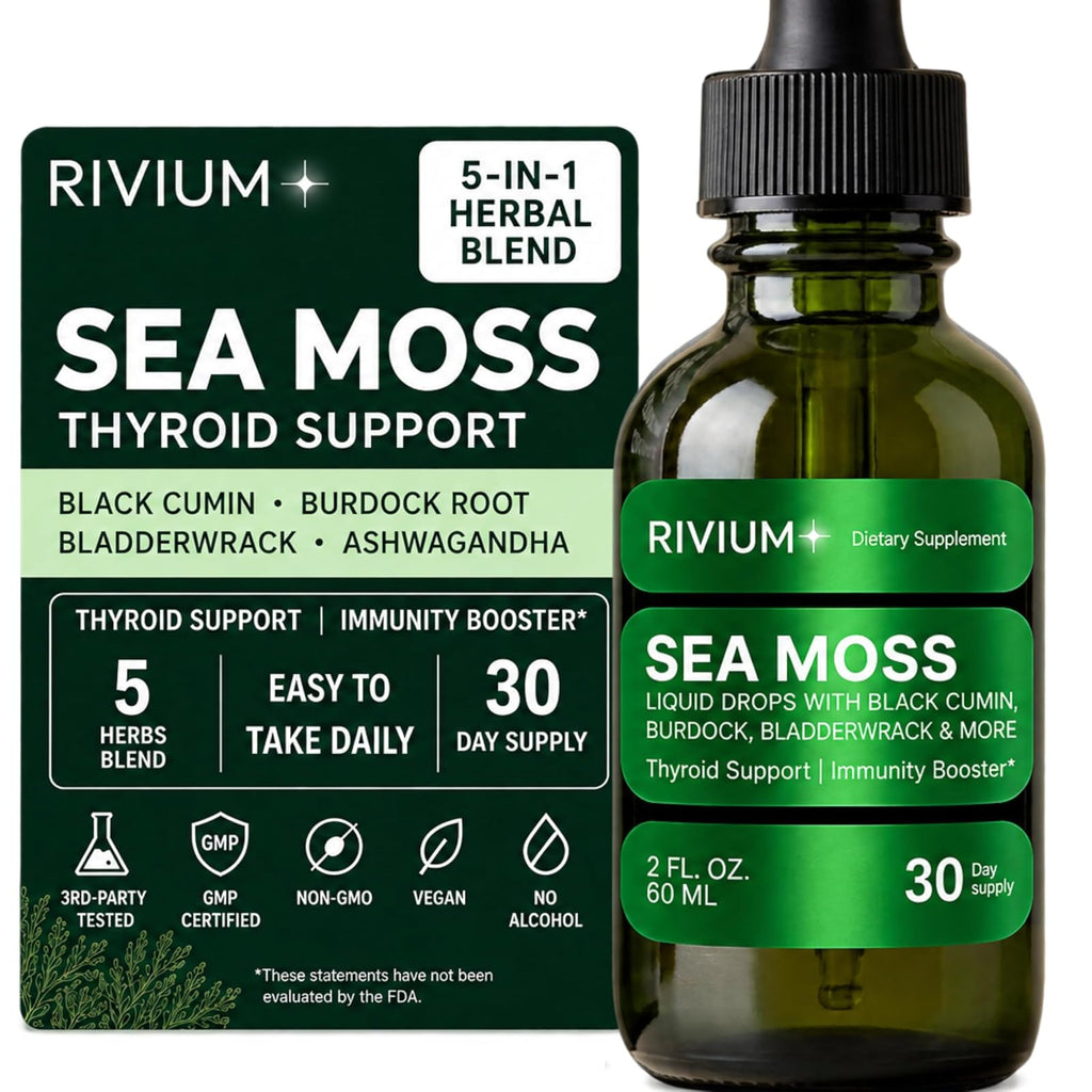 Rivium organic sea moss drops
