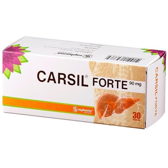 RIXET Carsil Forte milk thistle capsules