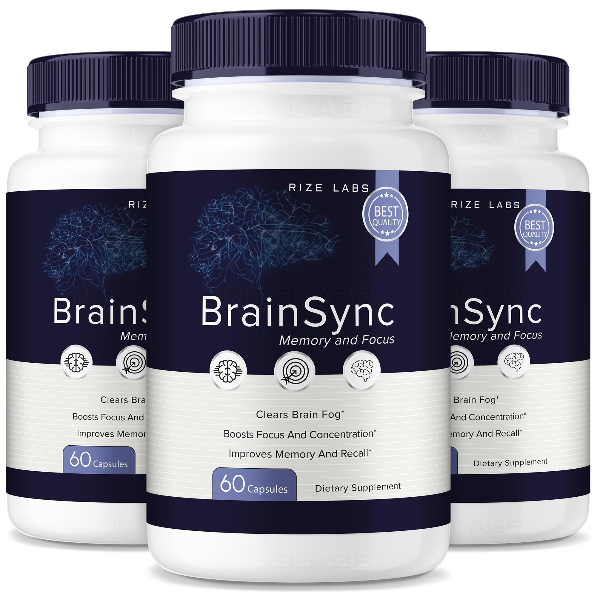 Rize Labs BrainSync daily focus capsules