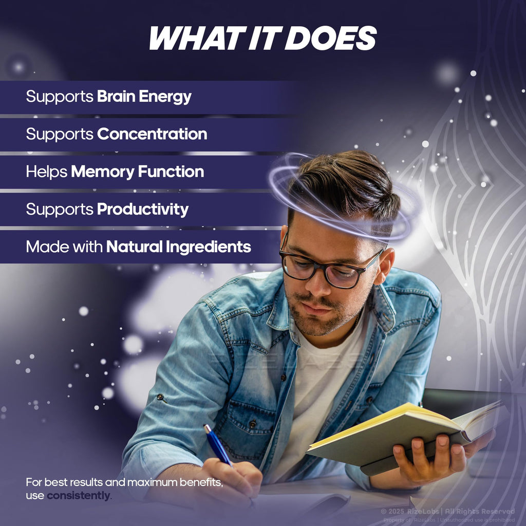 Rize Labs capsules for cognitive support