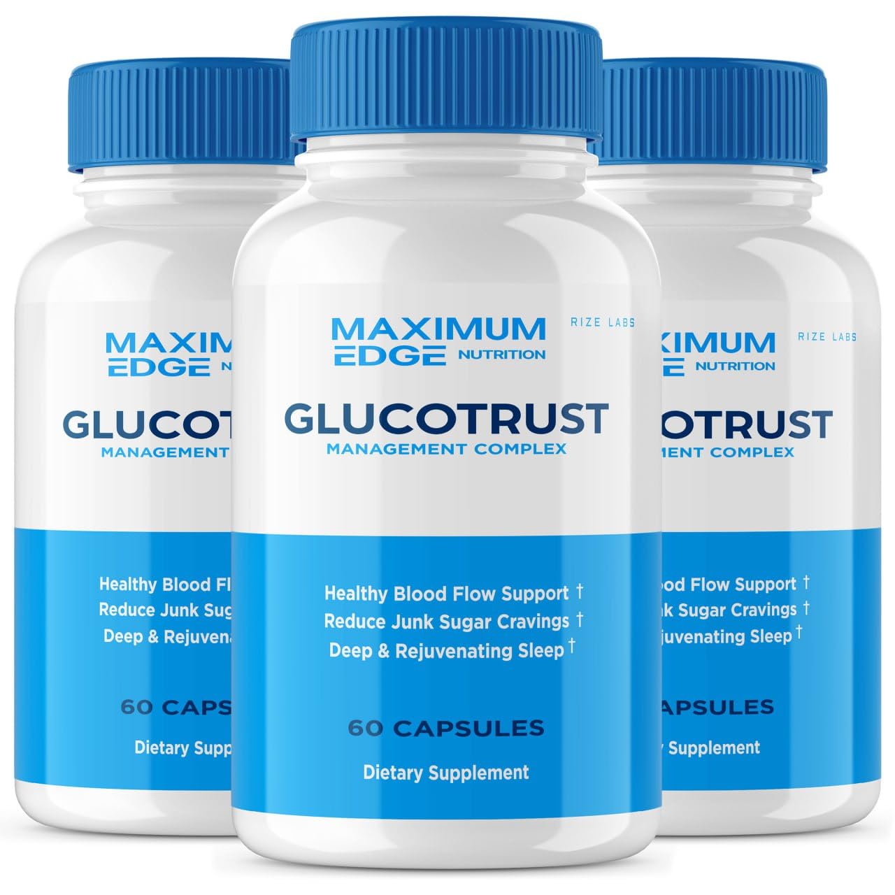 Rize Labs Glucotrust vegan capsules