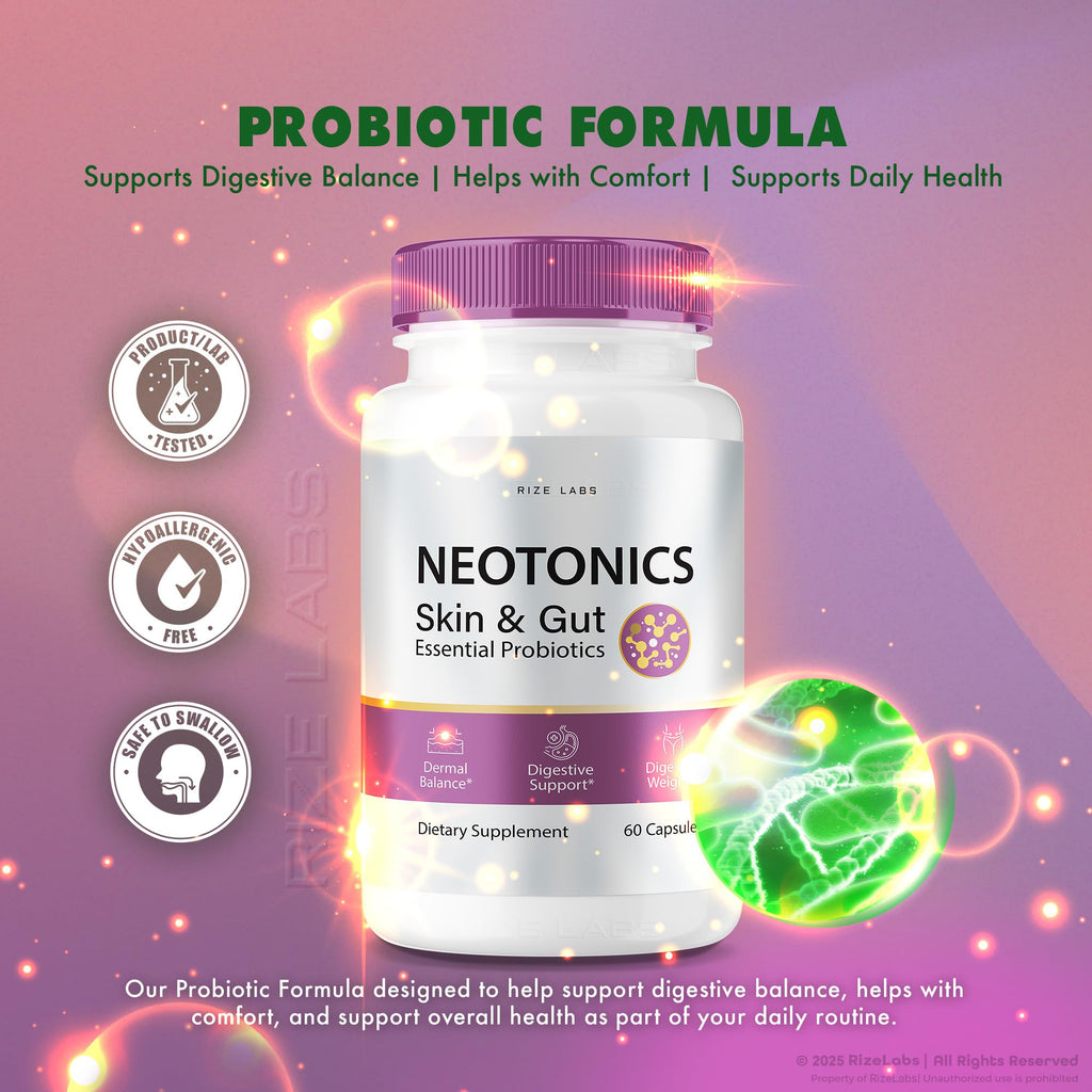 Rize Labs Neotonics gut health benefits
