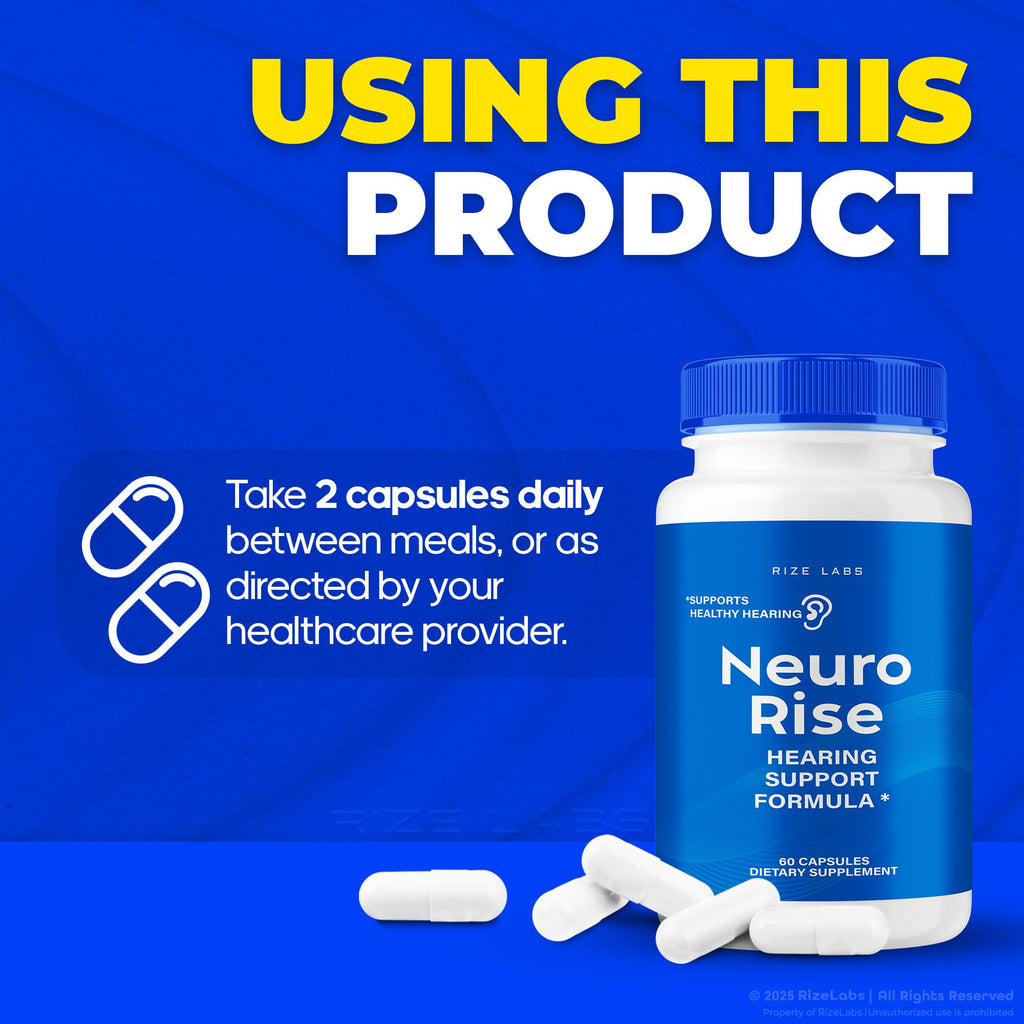 Rize Labs tinnitus support supplement