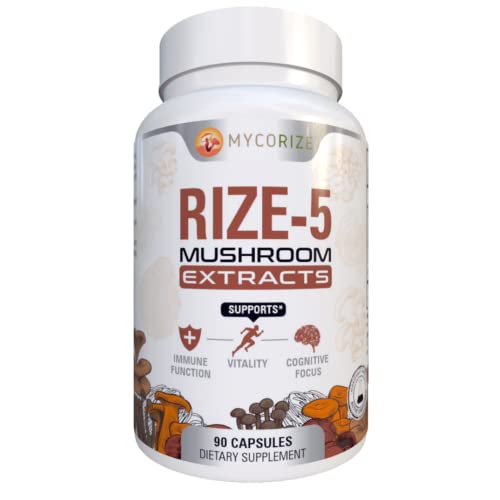 Rize mushroom supplement for immunity