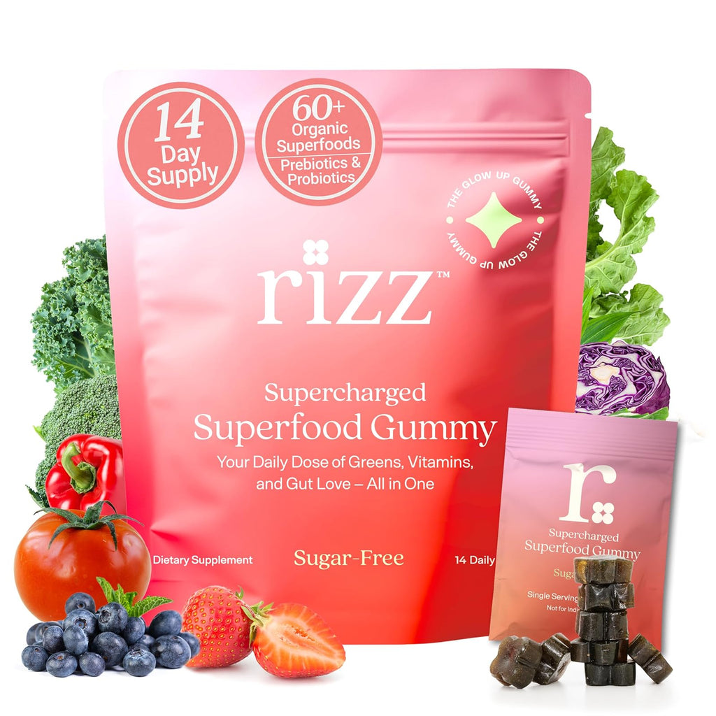 RIZZ sugar-free gummy multivitamins