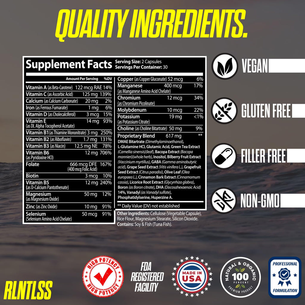 RLNTLSS GIGABRAIN for everyday focus