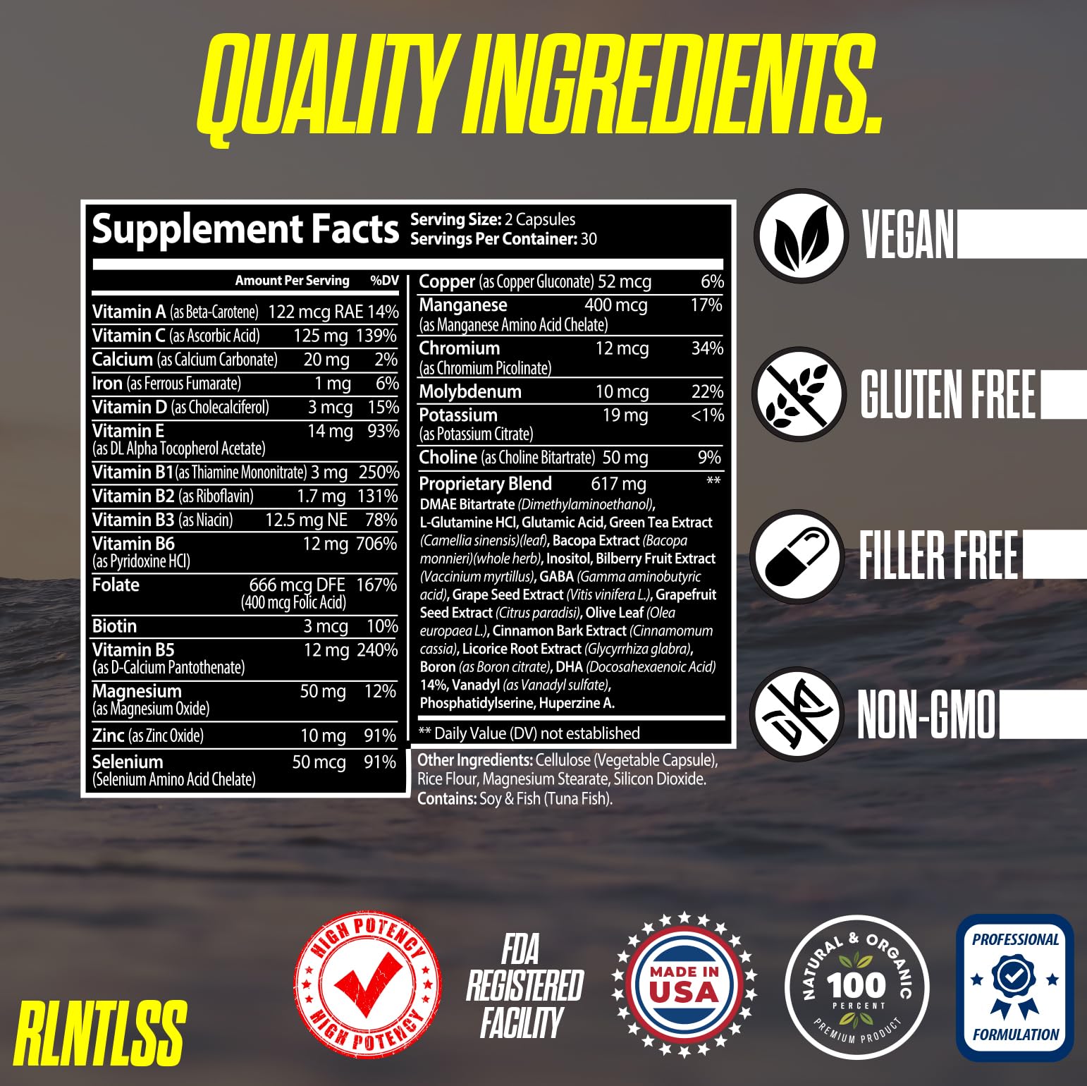 RLNTLSS GIGABRAIN for everyday focus