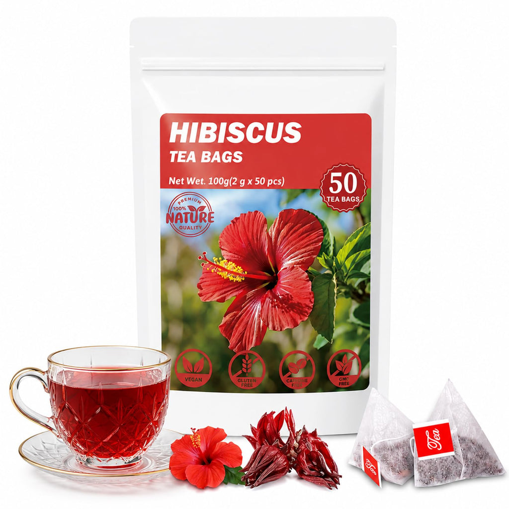 Rlvym natural hibiscus tea bags