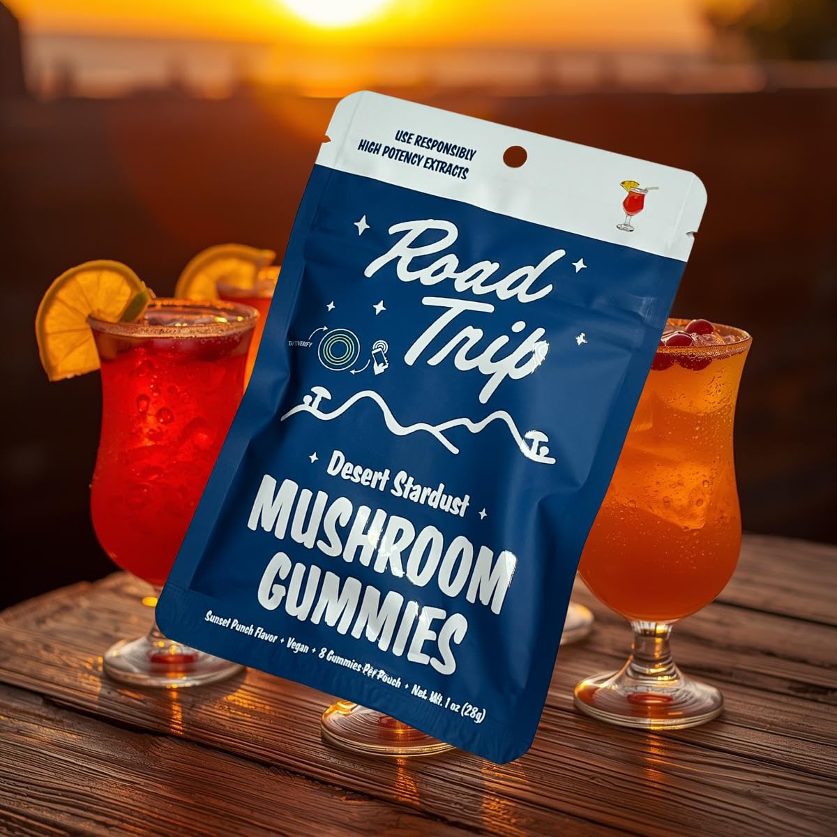 Road Trip mushroom gummies for focus