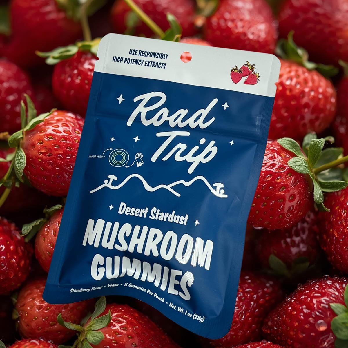 Road Trip Mushroom Gummies for Focus