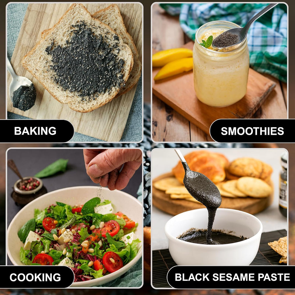 roasted black sesame powder for baking