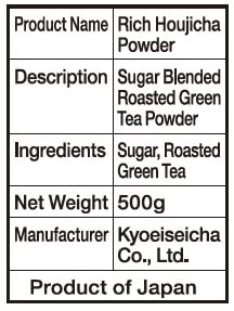 Roasted green tea mix benefits