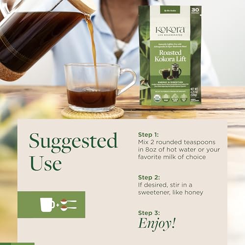 Roasted Lift mushroom blend features