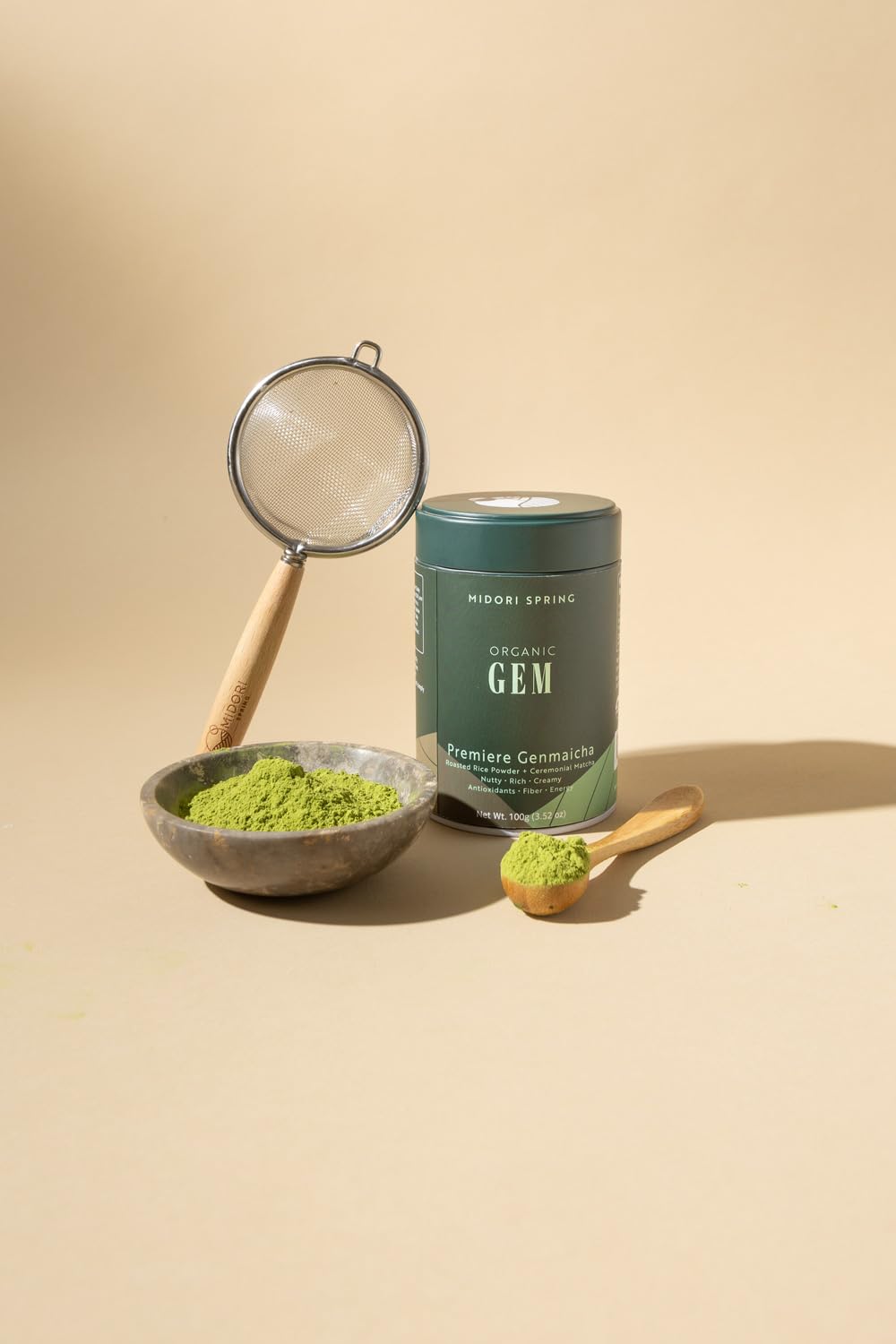 roasted rice matcha blend benefits