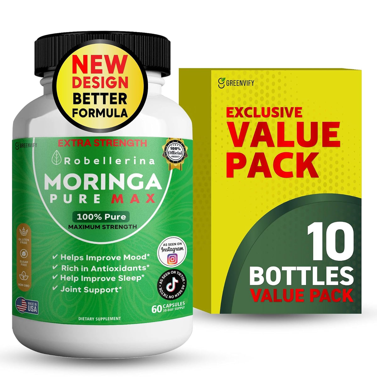 Robellerina Moringa veggie capsules benefits