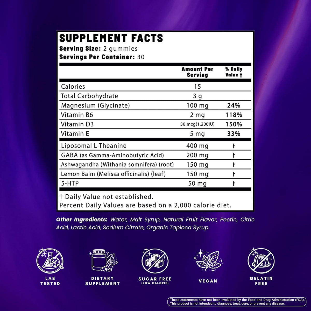 Robingus Garden 60 count multivitamins