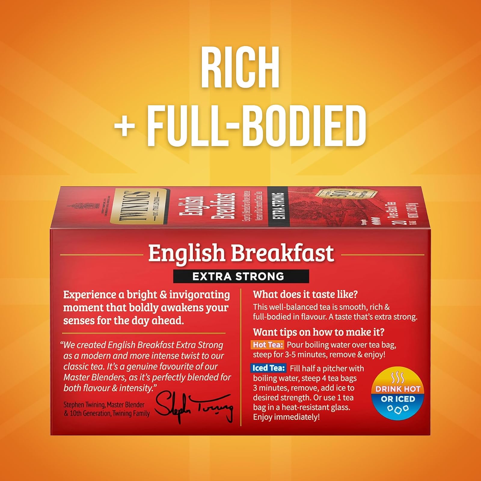 robust flavour black tea for mornings
