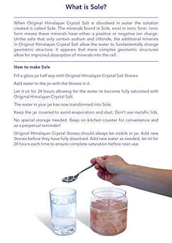 rock salt for balanced electrolytes