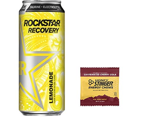Rockstar Recovery Lemonade energy drink