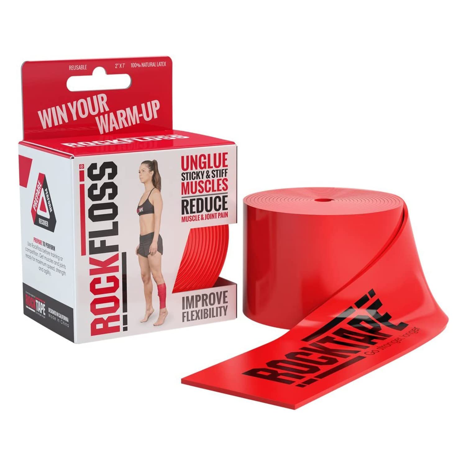 Rocktape RockFloss mobility band for recovery
