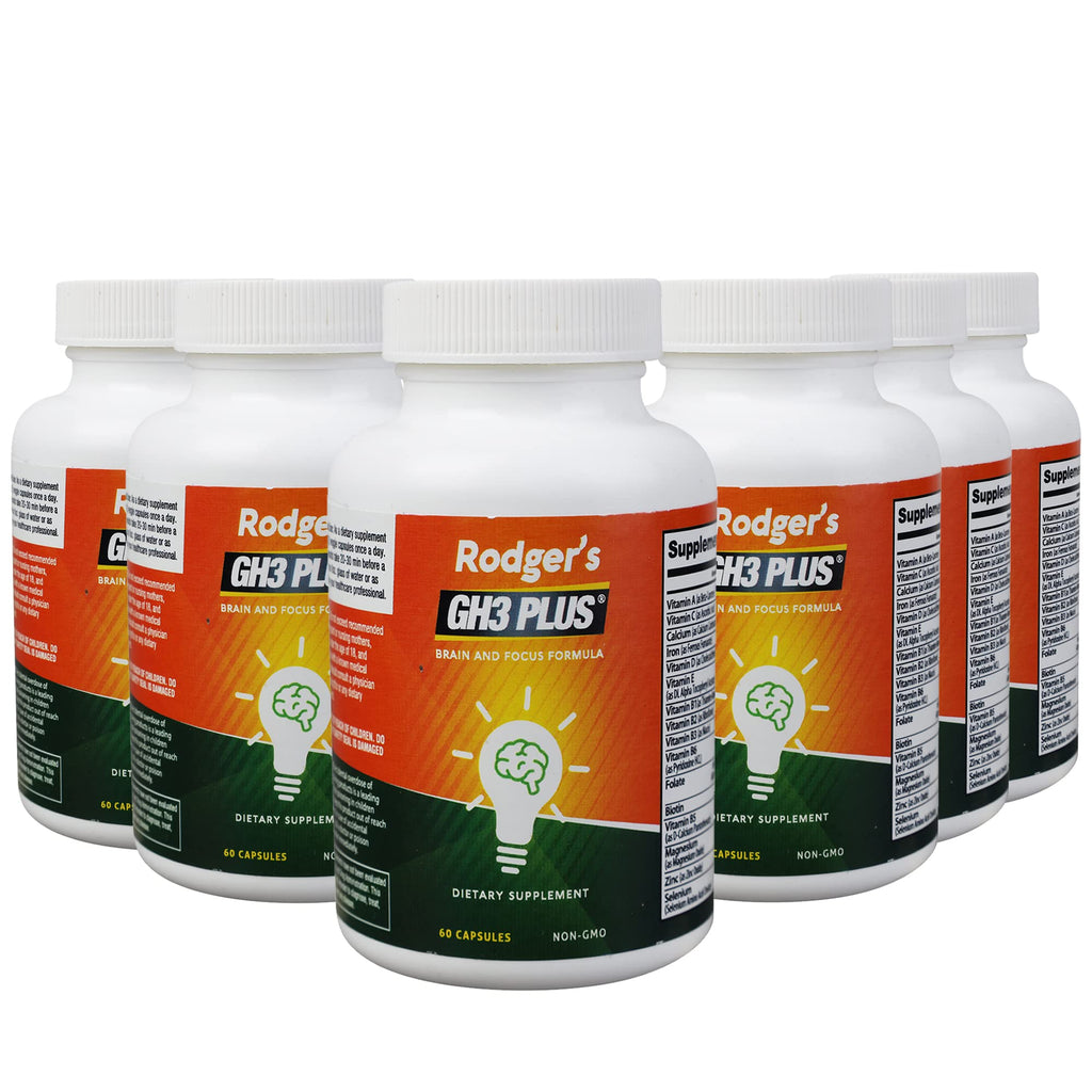 Rodger's blended vitamin & mineral supplements for brain health