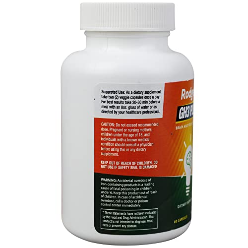 Rodger's vitamins for cognitive support