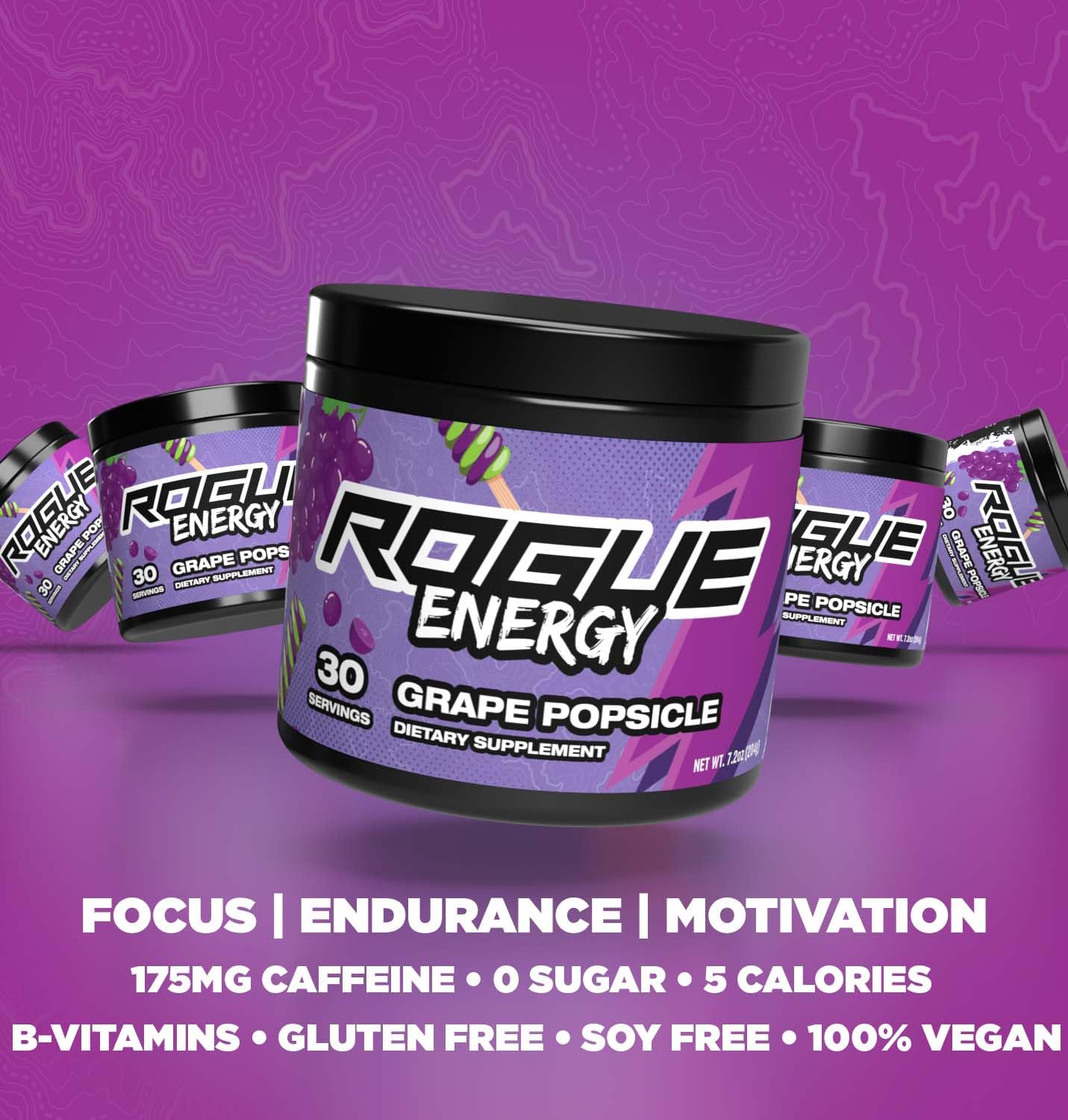 Rogue energy drink for workouts