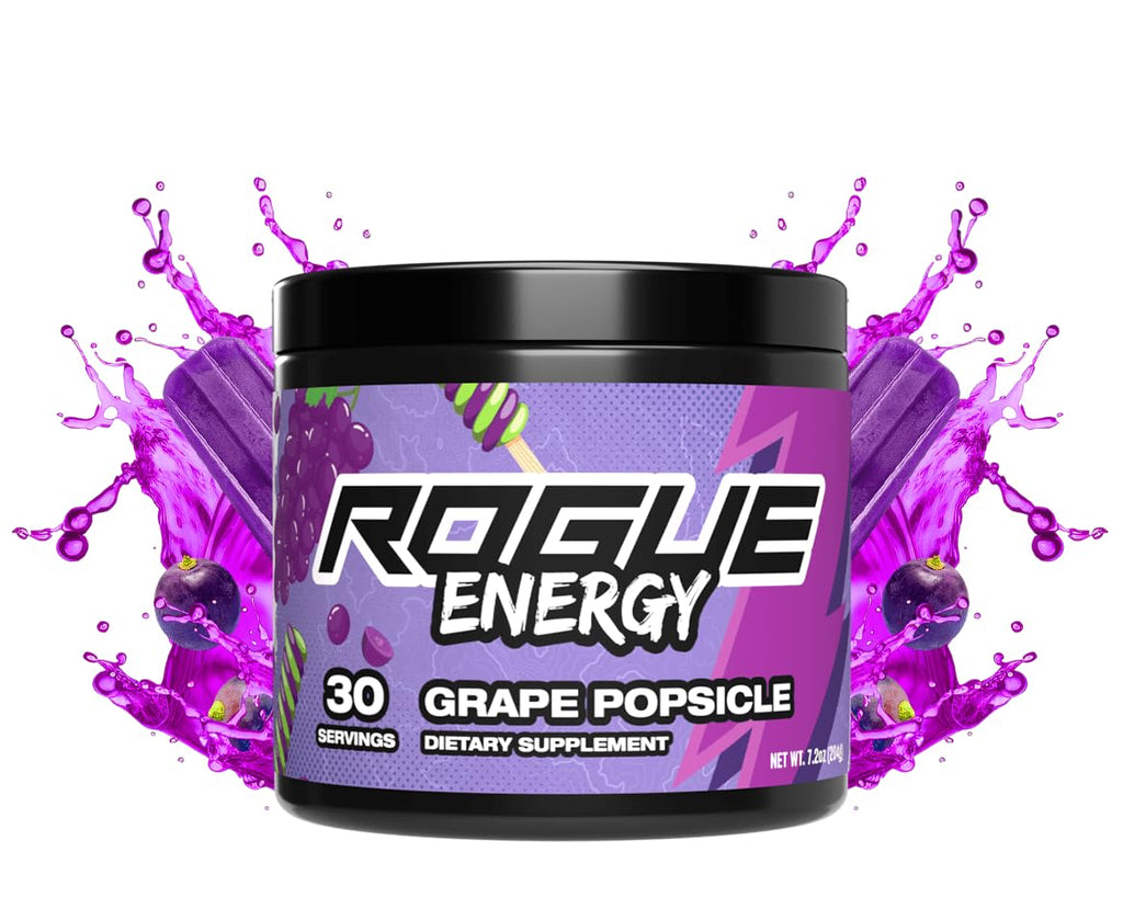 Rogue energy drink powder grape