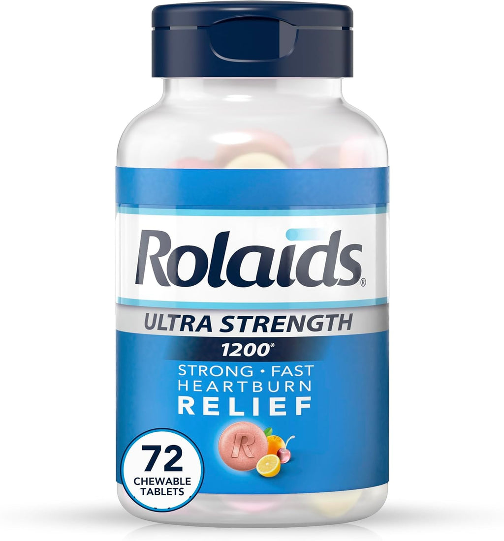 Rolaids antacids for heartburn relief
