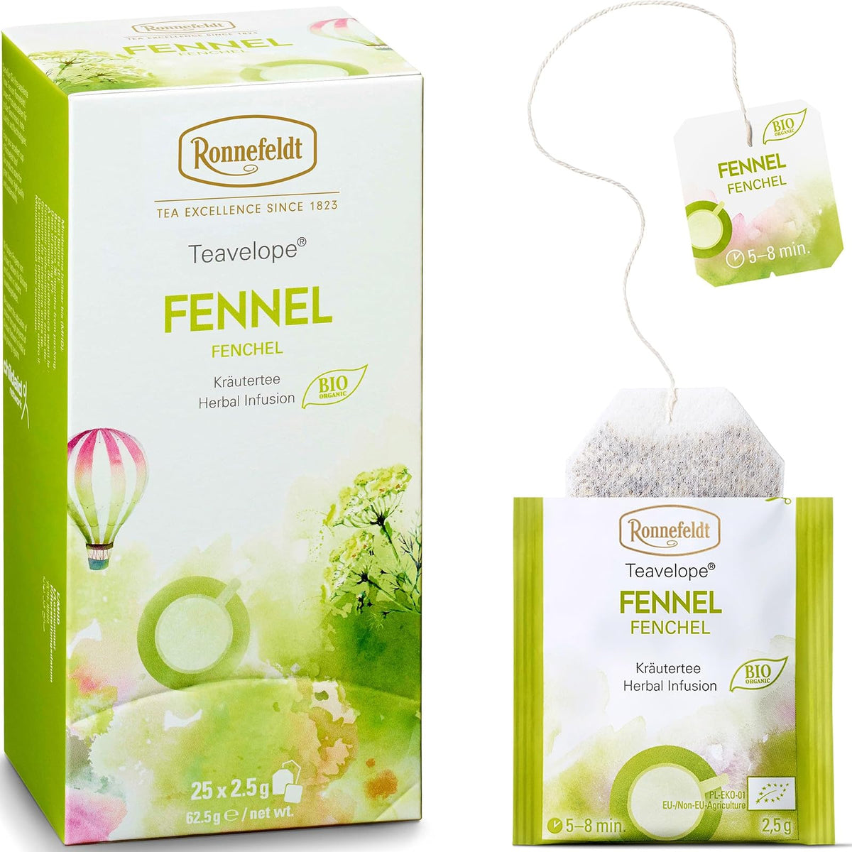 Ronnefeldt fennel herbal tea bags