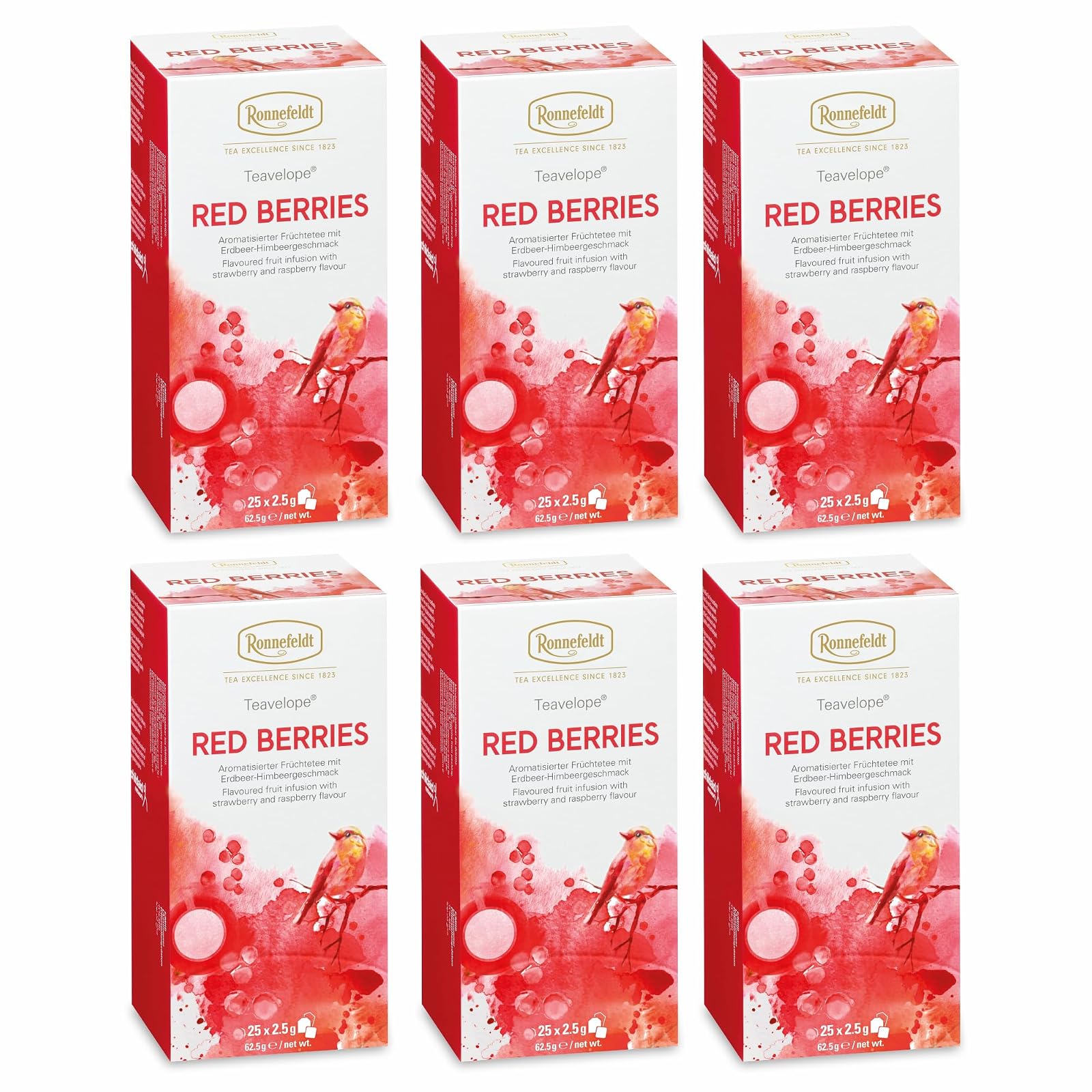 Ronnefeldt Red Berries herbal tea bags