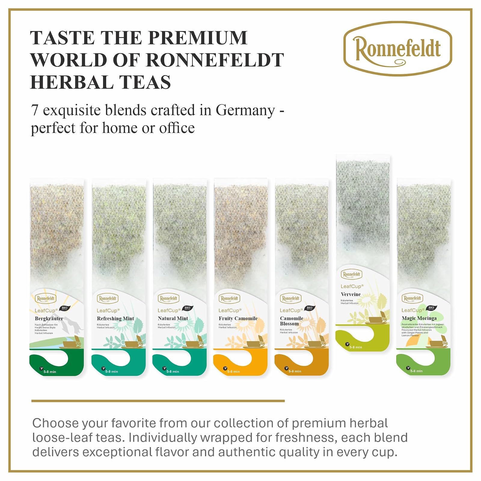 Ronnefeldt tea for relaxation