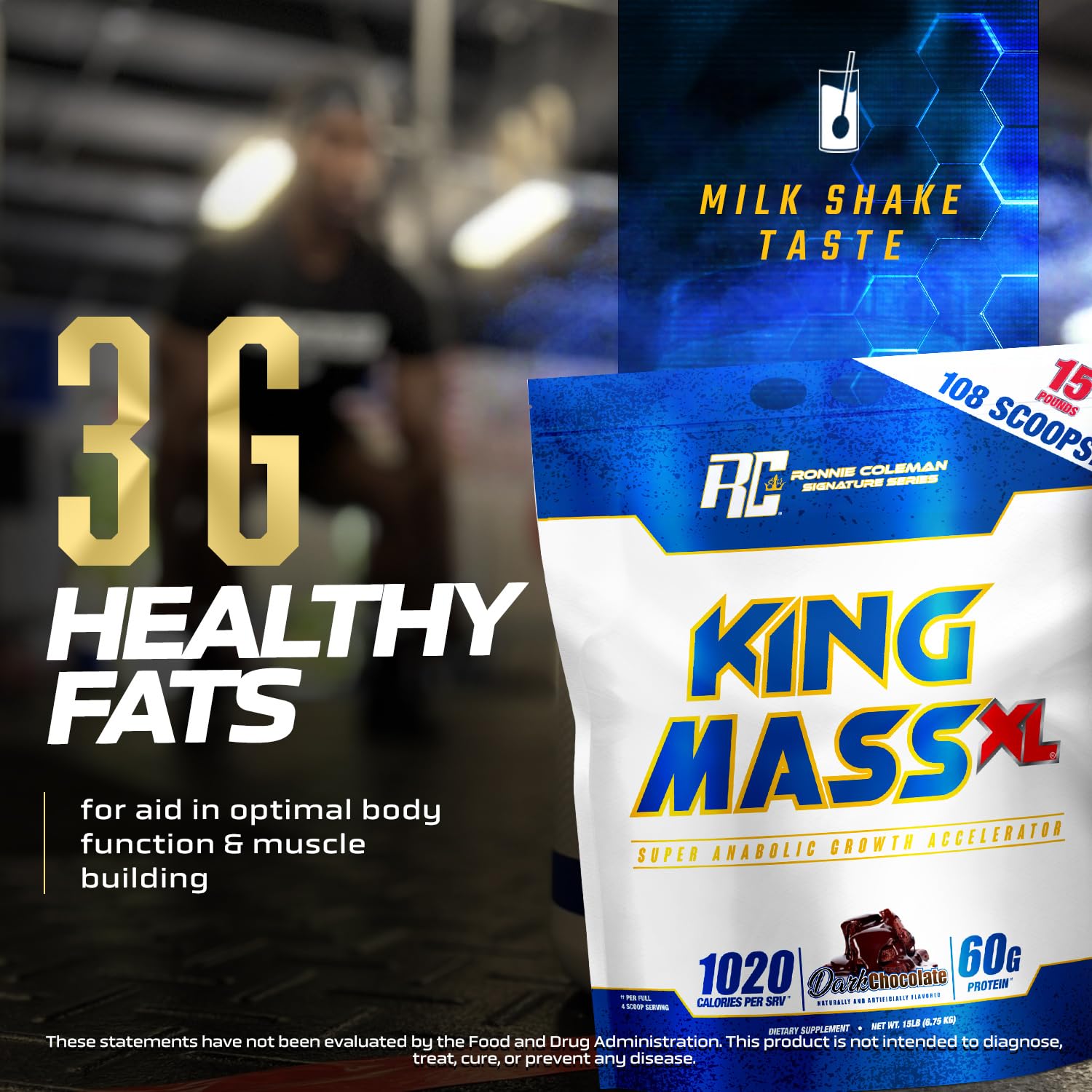 Ronnie Coleman King Mass XL benefits